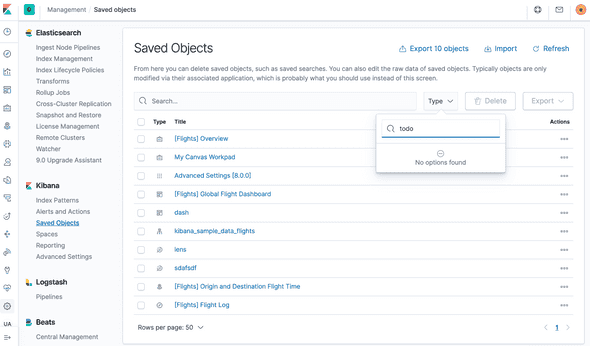 Searching For And Deleting Kibana Saved Objects Using Dev Tools Stacey Gammon